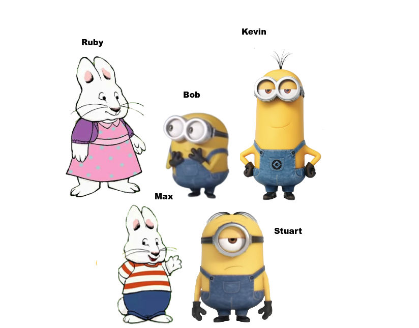Max And Ruby Meets Minions By Johnathajones On Deviantart