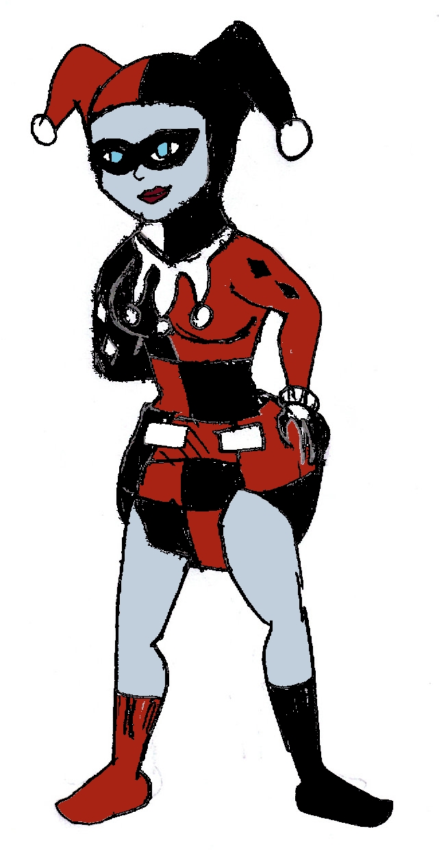 Harley Quinn Diaper Colored By Fulldiapers On Deviantart