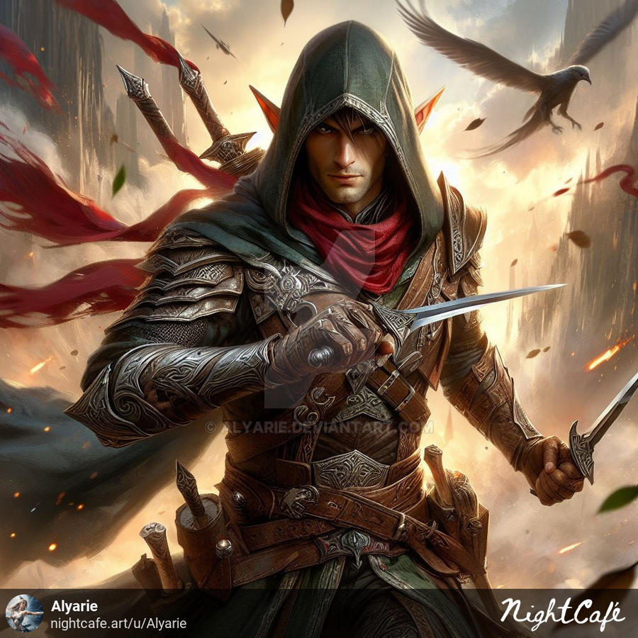 Elven Assassin By Alyarie On Deviantart