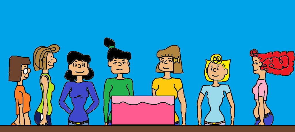 The Girls Make A Cake By Hpdrummerman On Deviantart