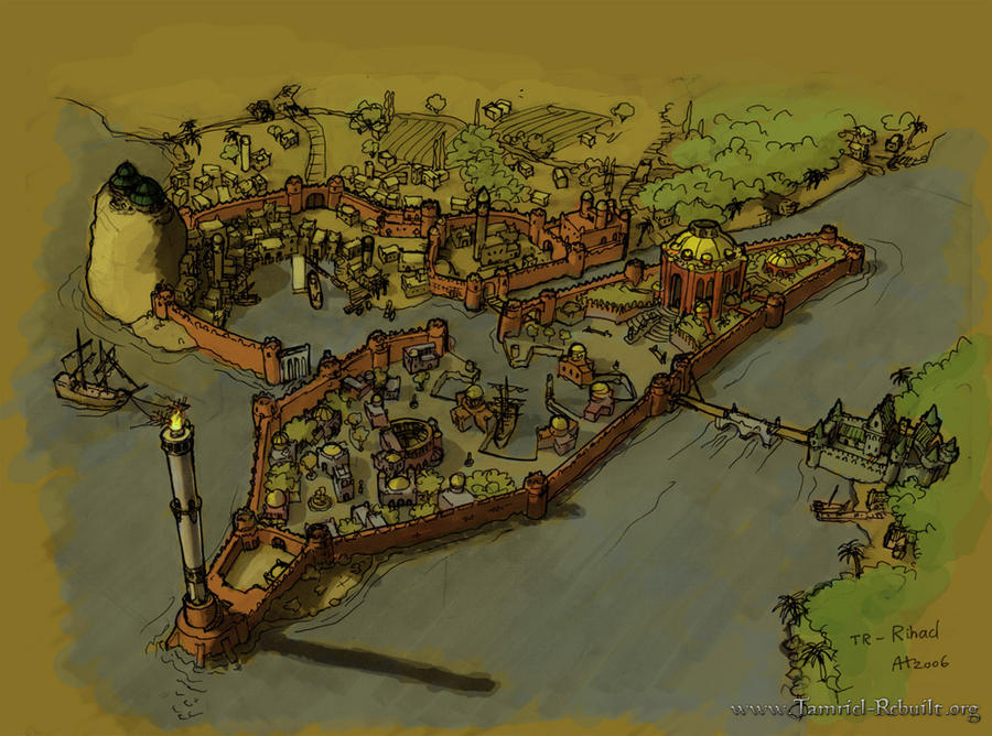 City of Rihad by Tamriel-Rebuilt on DeviantArt