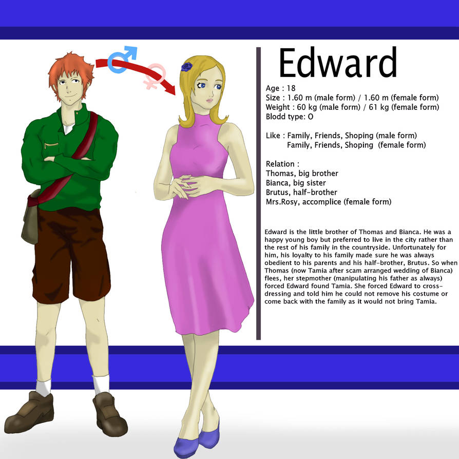 Edward Oc Rival Character By Spartasko On Deviantart