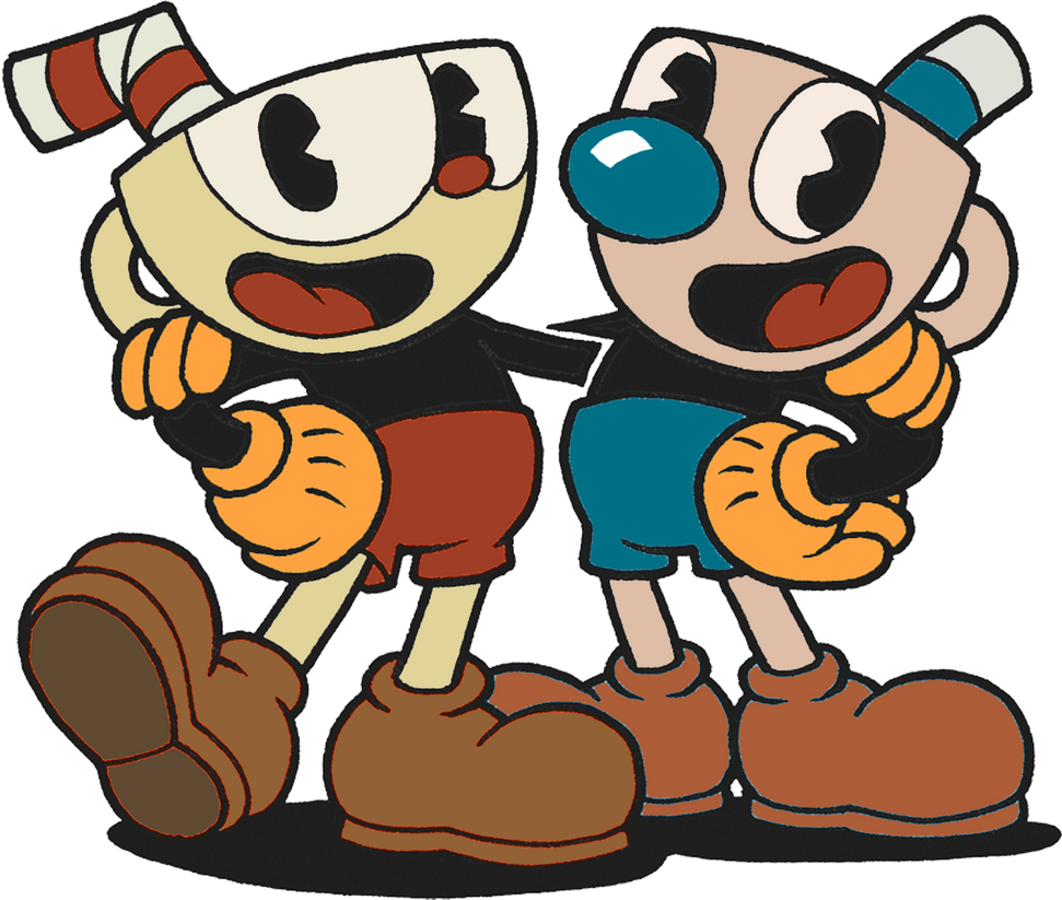 Cuphead and Mugman with Cuphead show coloring by DannyD1997 on DeviantArt Cuphead and Mugman with Cuphead show coloring by DannyD1997 on DeviantArt
