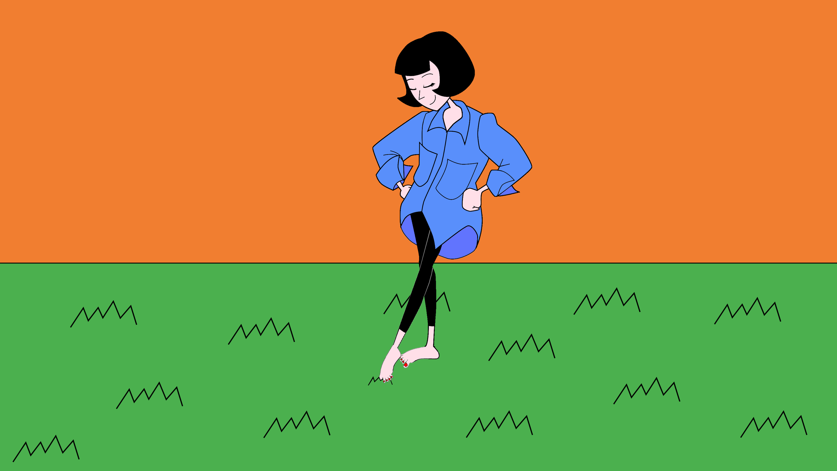 Lilly Laney Feeling The Grass With Her Feet By Dannyd1997 On Deviantart
