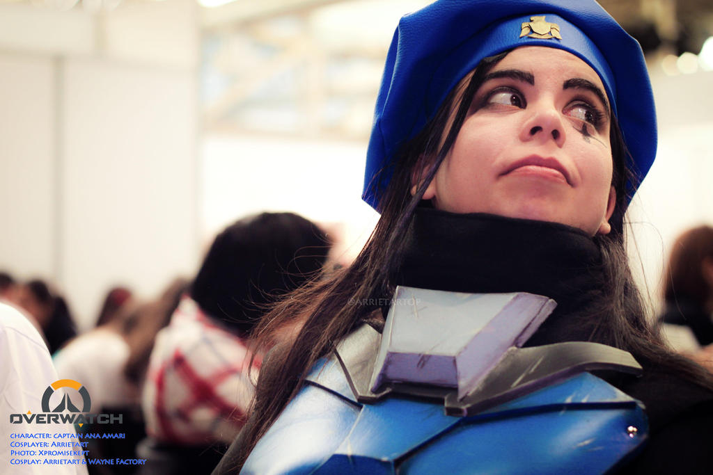 Captain Ana Amari Cosplay By Arrietart On Deviantart