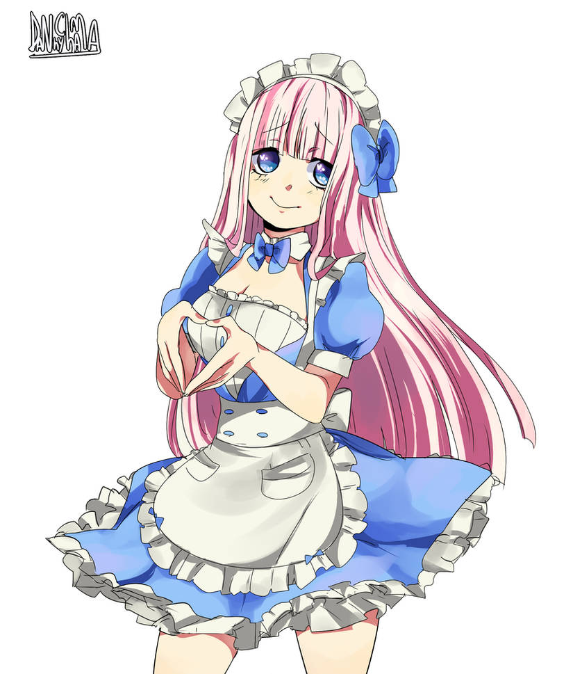 Commission Maid Cafe By Danny Chama On Deviantart