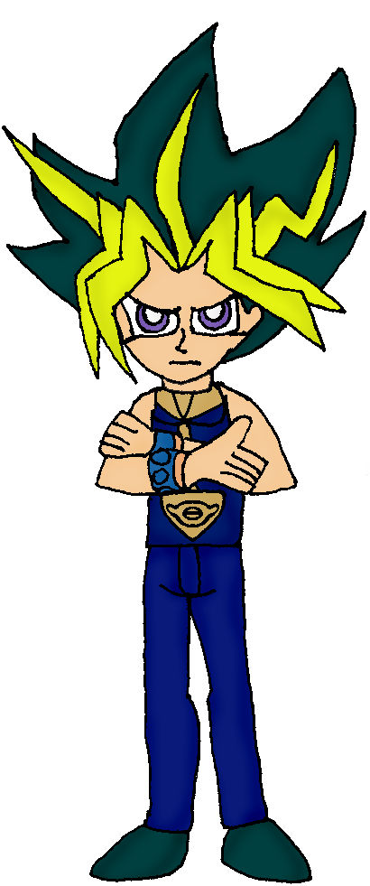 Yami Yugi Art Trade By Yumifan On Deviantart