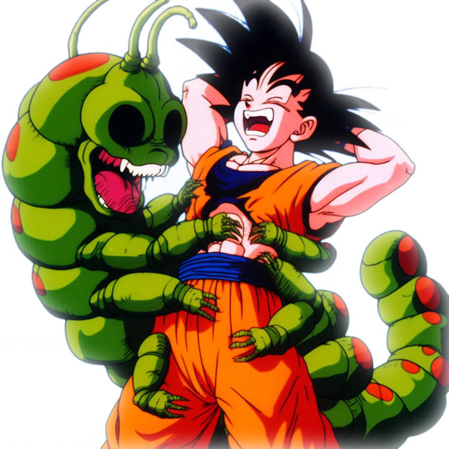 Goku Tickled Ai Photoshop By Supertickletime On Deviantart