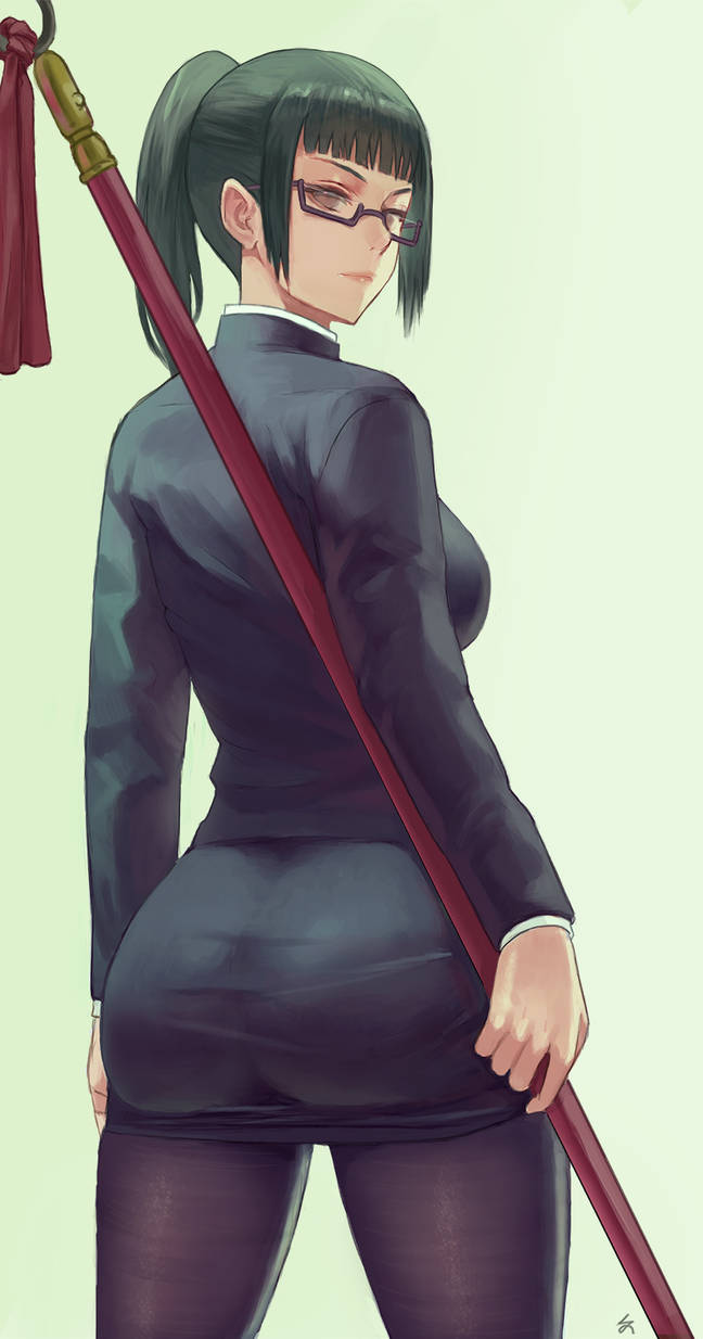 Maki Zenin By Zefrablue On Deviantart