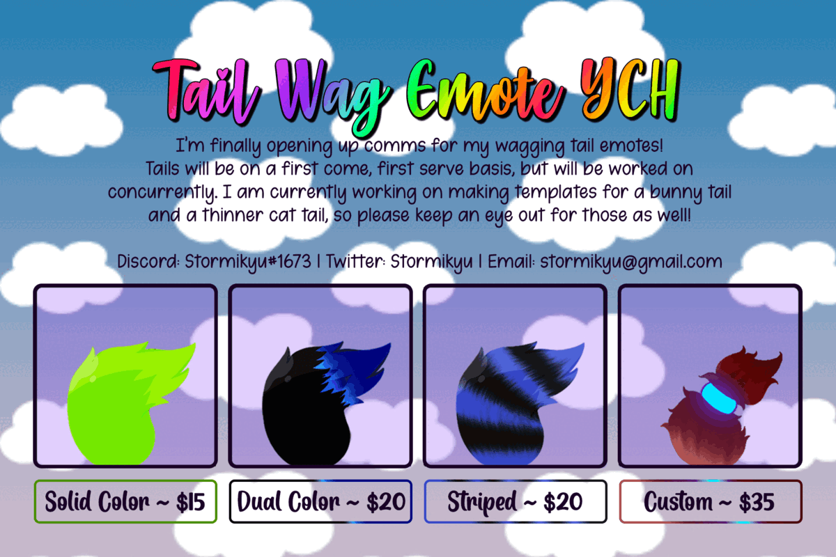 Tail Wag Ych By Stormikyu On Deviantart