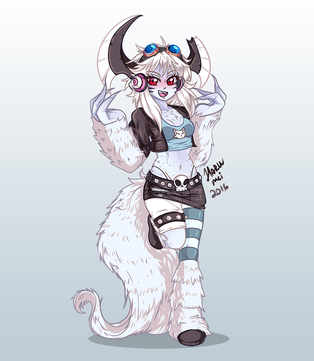 Yeti Girl By Harumeiji On Deviantart