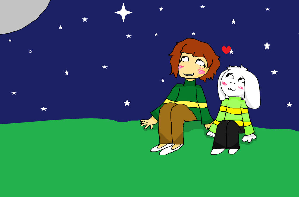 Asriel X Chara By Stevidotshipper123 On Deviantart