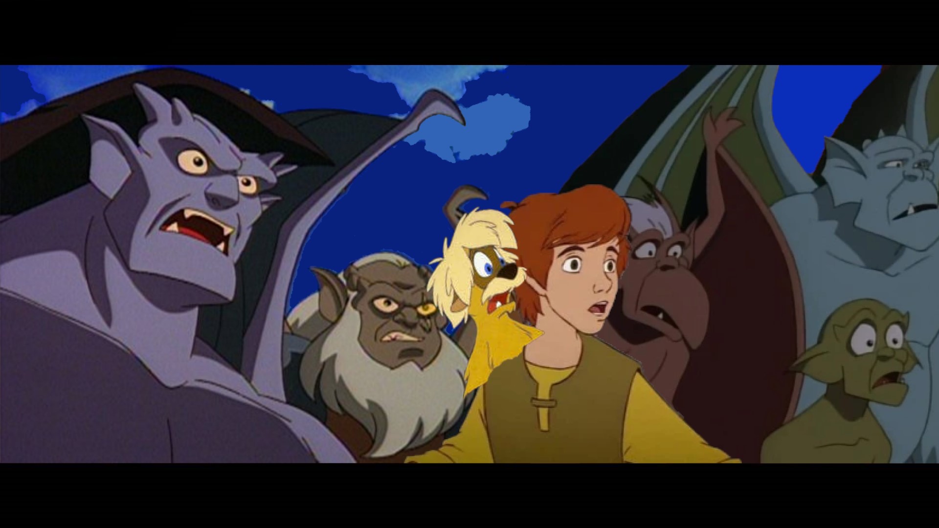 Taran And Gurgi Surprised With Gargoyles Friends By Voltron5051 On