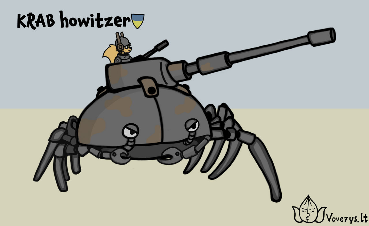 KRAB howitzer by Voveryss on DeviantArt KRAB howitzer by Voveryss on DeviantArt