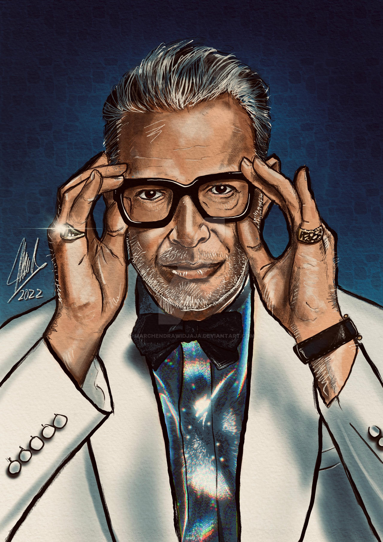 Jeff Goldblum By Marchendrawidjaja On Deviantart