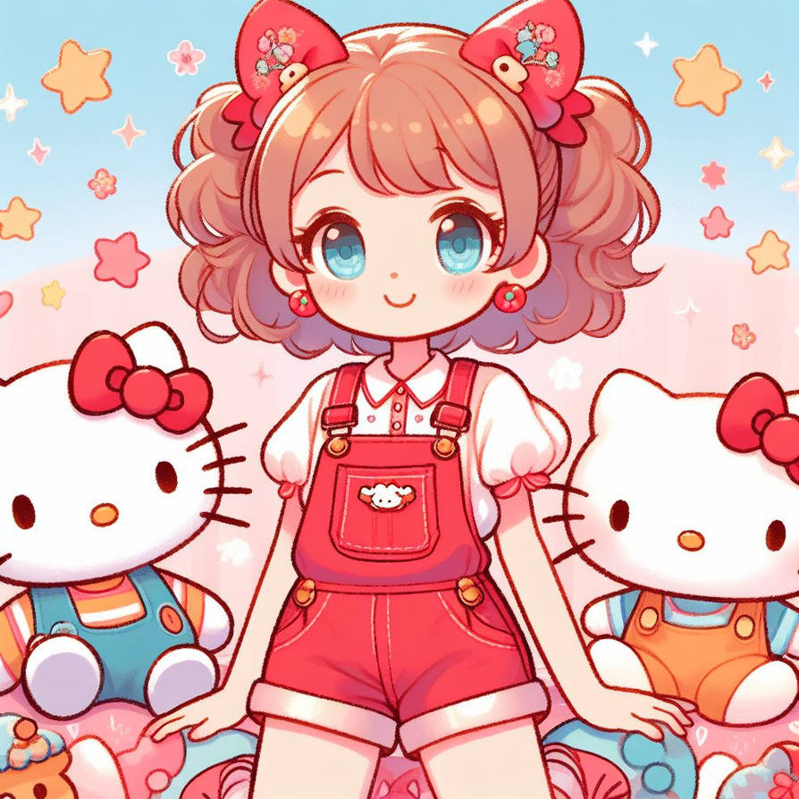 Hello Kitty Anime Girl Cute Ai Images By Kittykun123 On Deviantart
