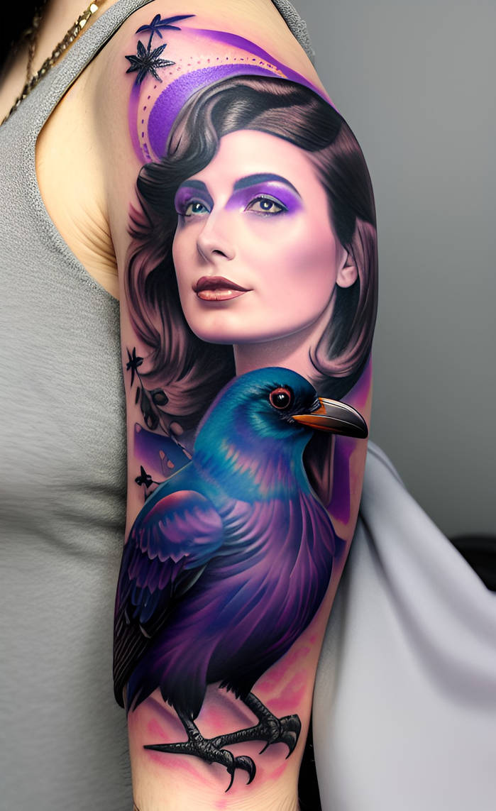 Raven Tattoo By Mechlord On Deviantart