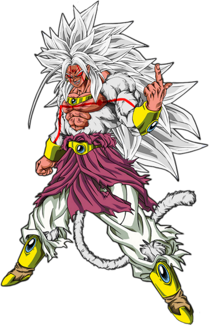 Broly Ssj 5 Omni God By Darknessgoku On Deviantart