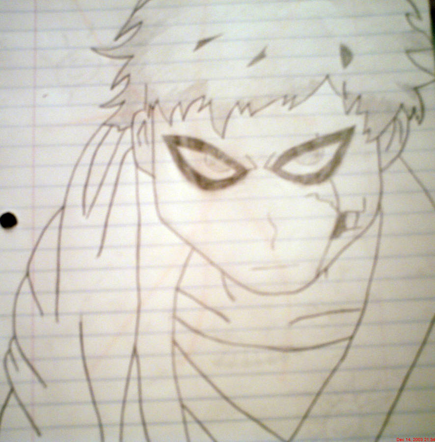 Gaara by XxDepressionxX on DeviantArt