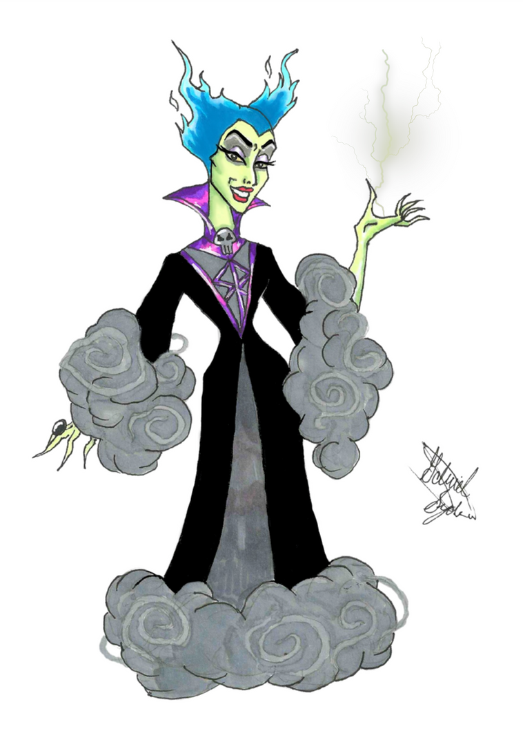 Disney Fusion Maleficent X Hades By Gthedesigner On Deviantart