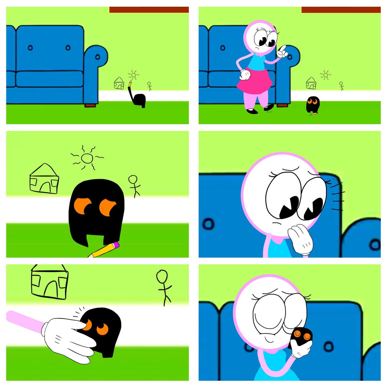 Bluey And Rosy I Cant Stay Mad At You By Mcdnalds2016 On Deviantart