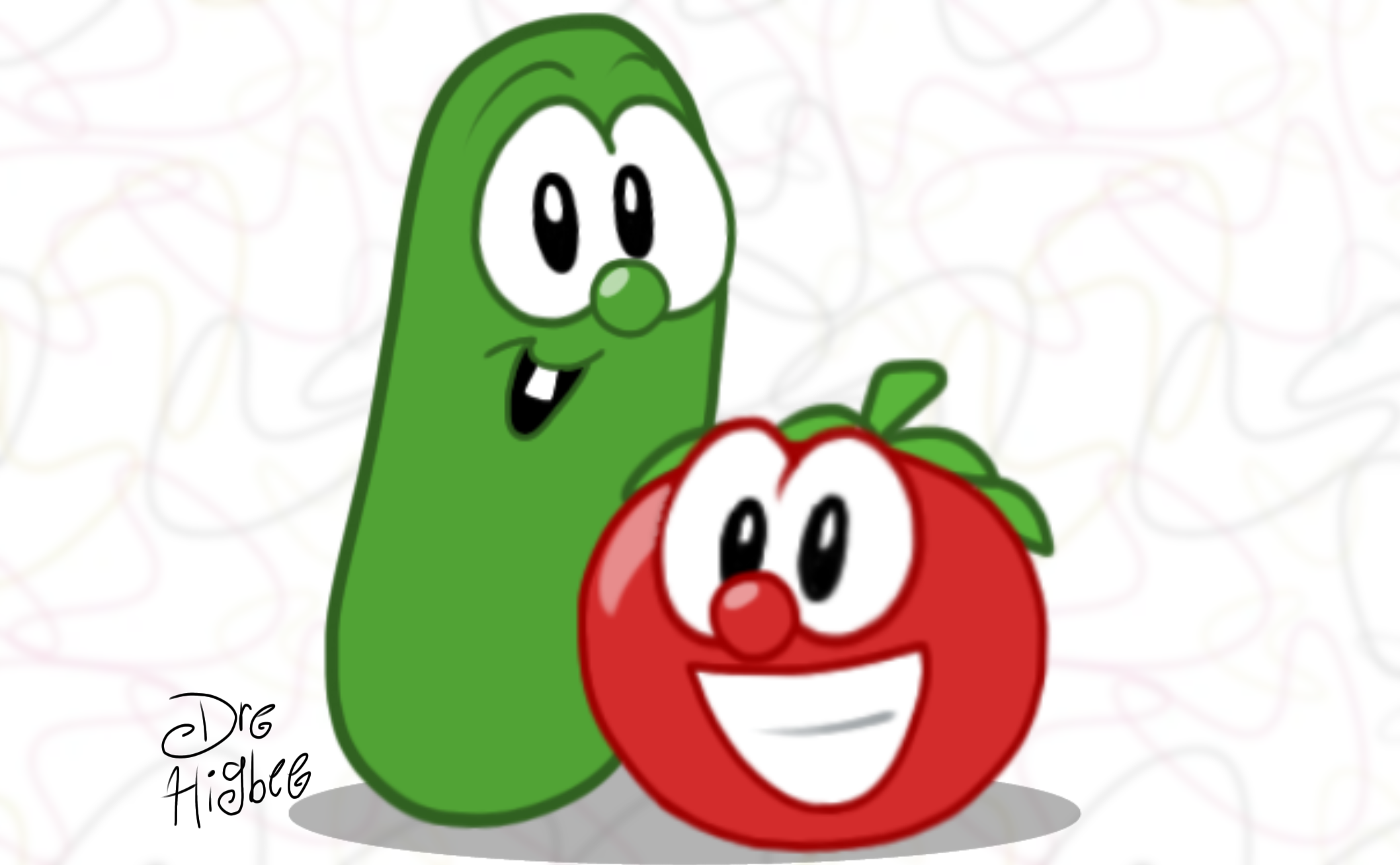 Bob The Tomato And Larry The Cucumber By Mcdnalds2016 On Deviantart