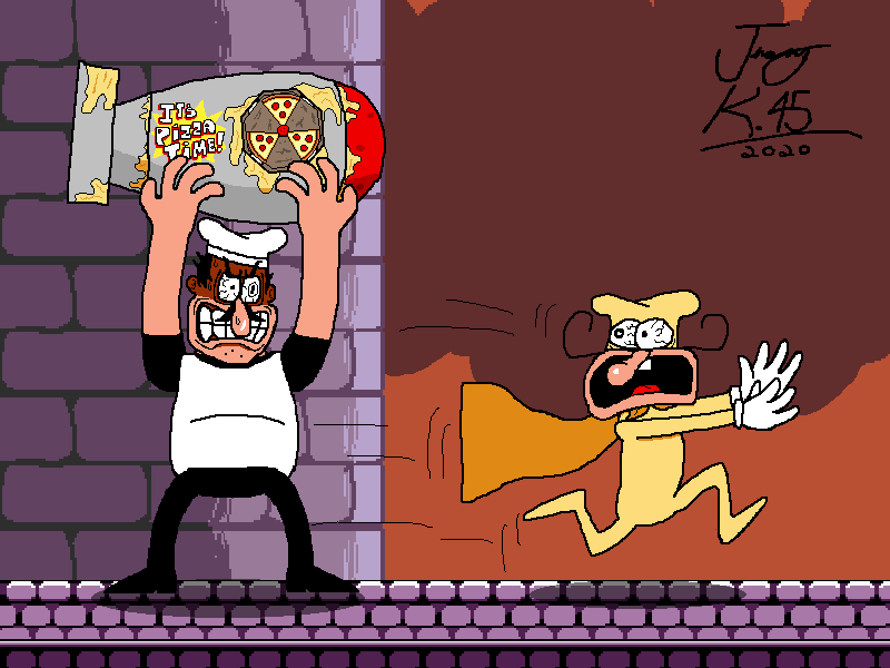 Pizza Tower Peppino Vs The Noise By Jhonnykiller45 On Deviantart