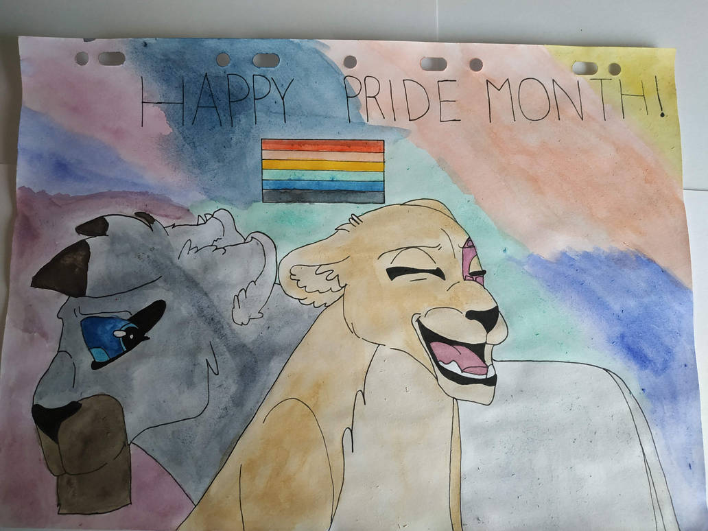 Happy Pride Month Hover And Nothing From My Pride By Snowlioness18 On Deviantart