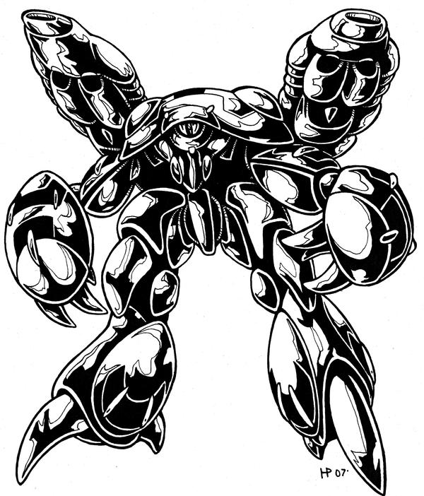 invid shock trooper by optimuspint on DeviantArt