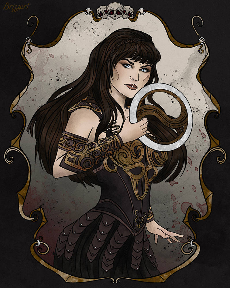 Xena Warrior Princess By Brizzart On Deviantart