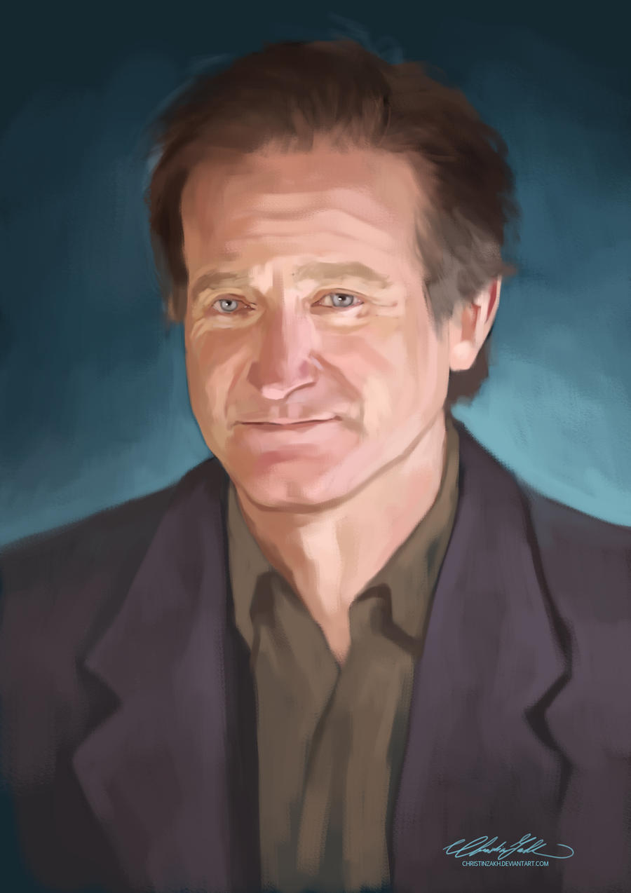 Robin Williams By Christinzakh On Deviantart