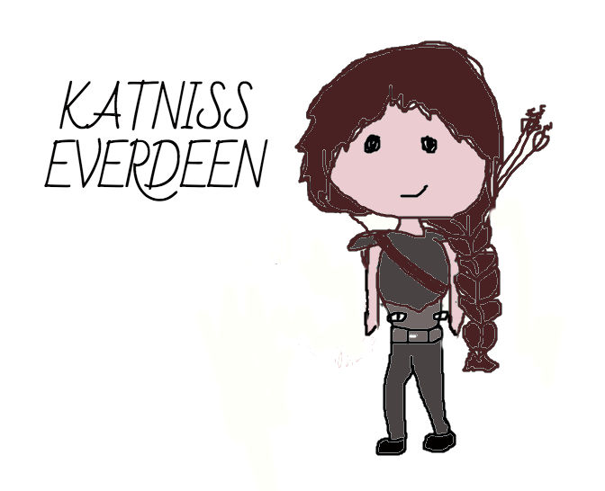Katniss Everdeen Chibi By Missopasx On Deviantart