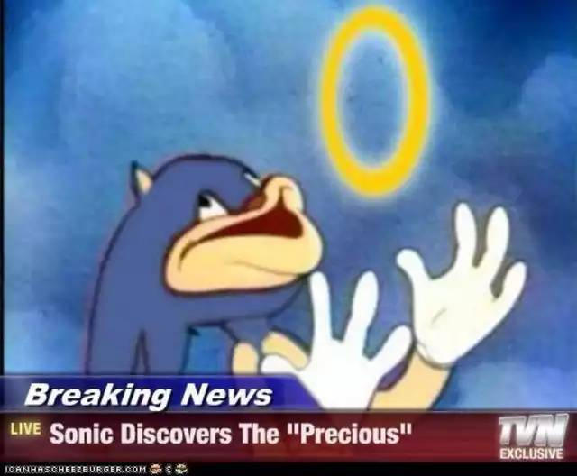 Sonic Discovers The Precious By Thatsmashguy On Deviantart
