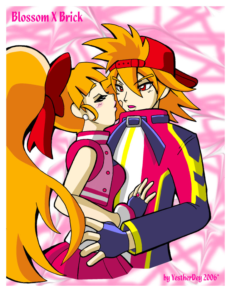Blossom X Brick Kiss By Eromui Art On Deviantart