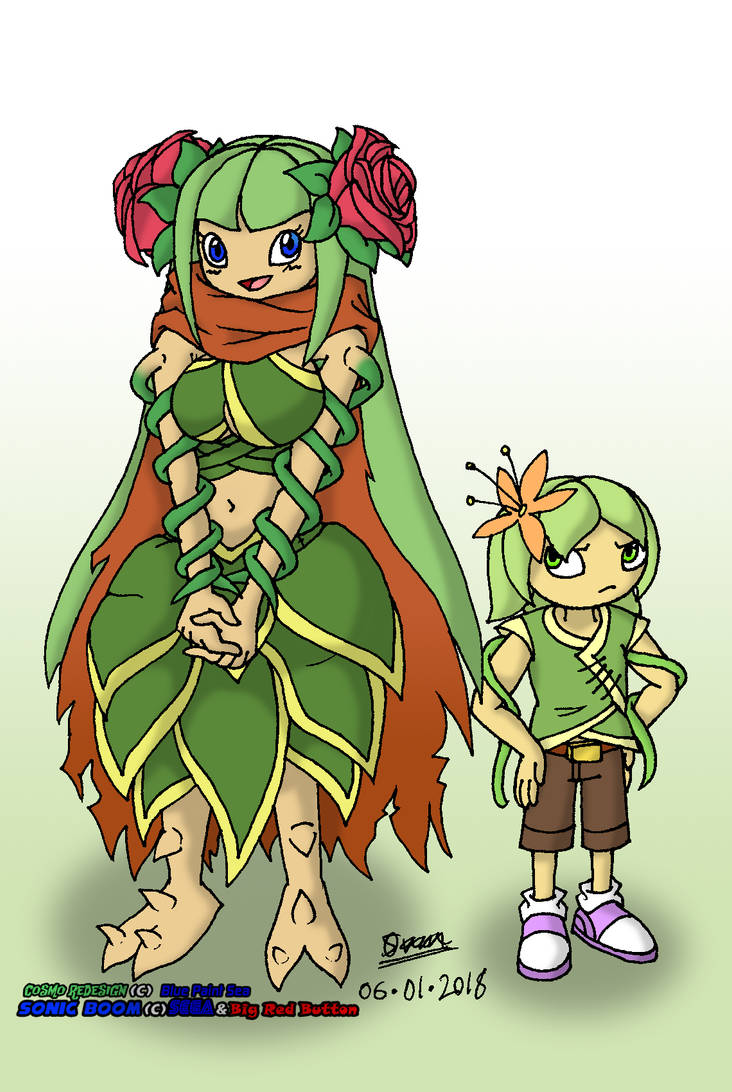 Sonic Boom Cosmo And Poda By Tmntsam On Deviantart