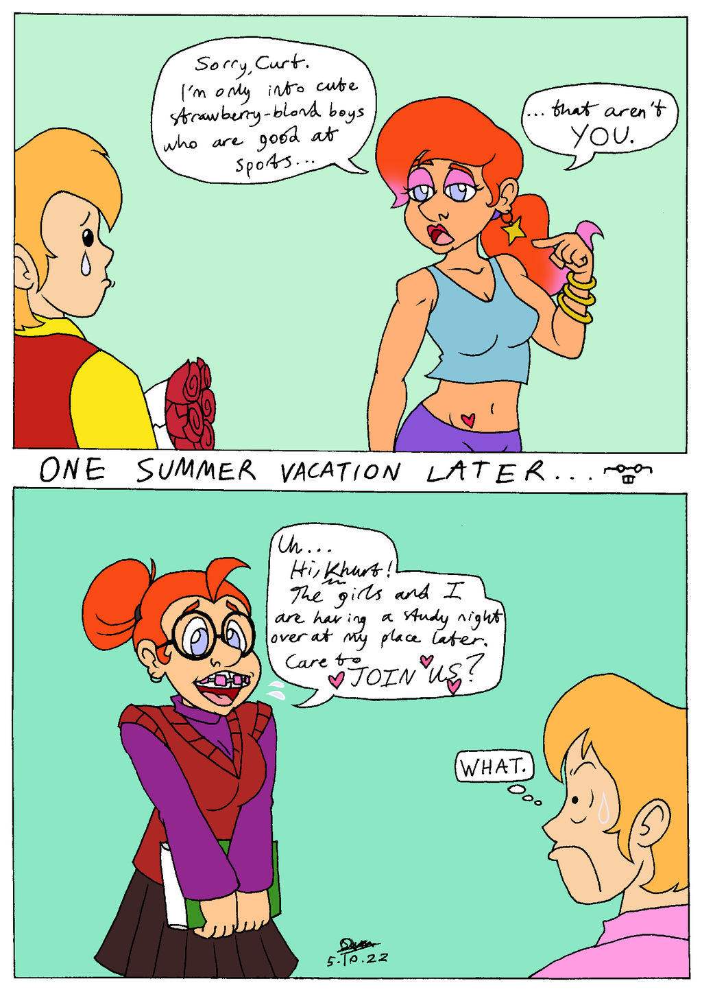The Curious Case Of Curts Crush By Tmntsam On Deviantart