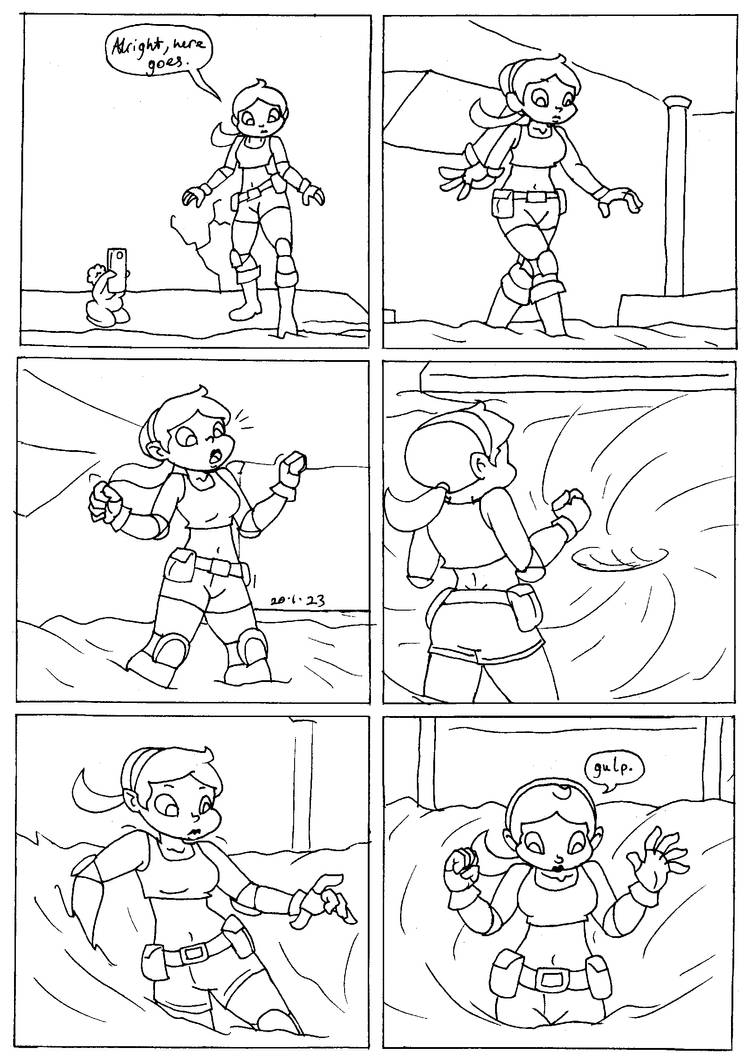 Lana Takes A Plunge Qs Challenge Page 2 By Tmntsam On Deviantart