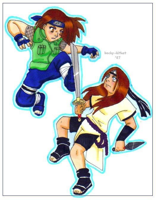 JES Sannin Fight. by becky-kitkat on DeviantArt