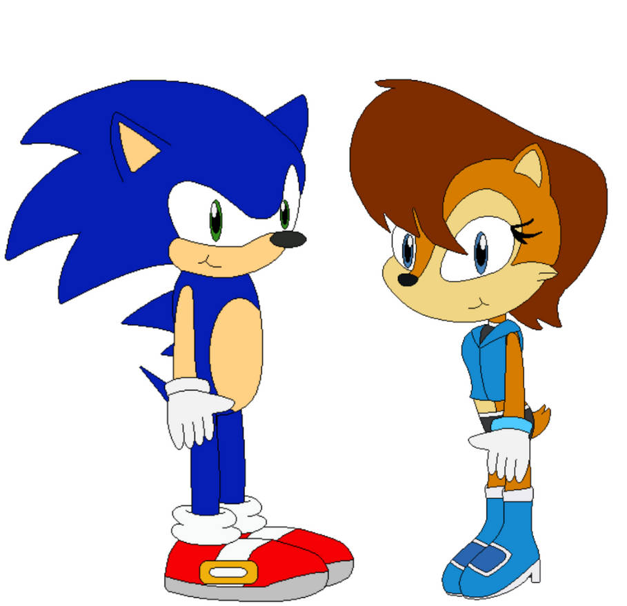 Sonic X Sally By Eddiestrickland18 On Deviantart