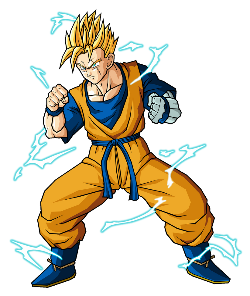 SSJ2 Future Gohan (Metal Arm) by MajorLeagueGaminTrap on DeviantArt SSJ2 Future Gohan (Metal Arm) by MajorLeagueGaminTrap on DeviantArt