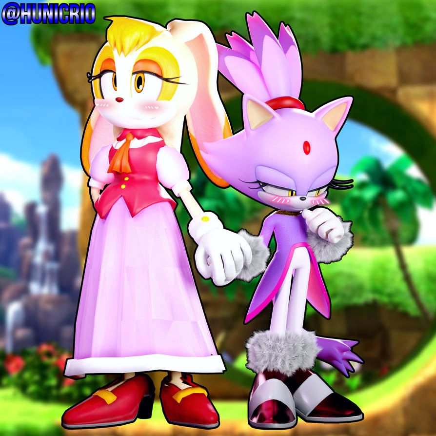 Vanilla And Blaze By Hunicrio On Deviantart