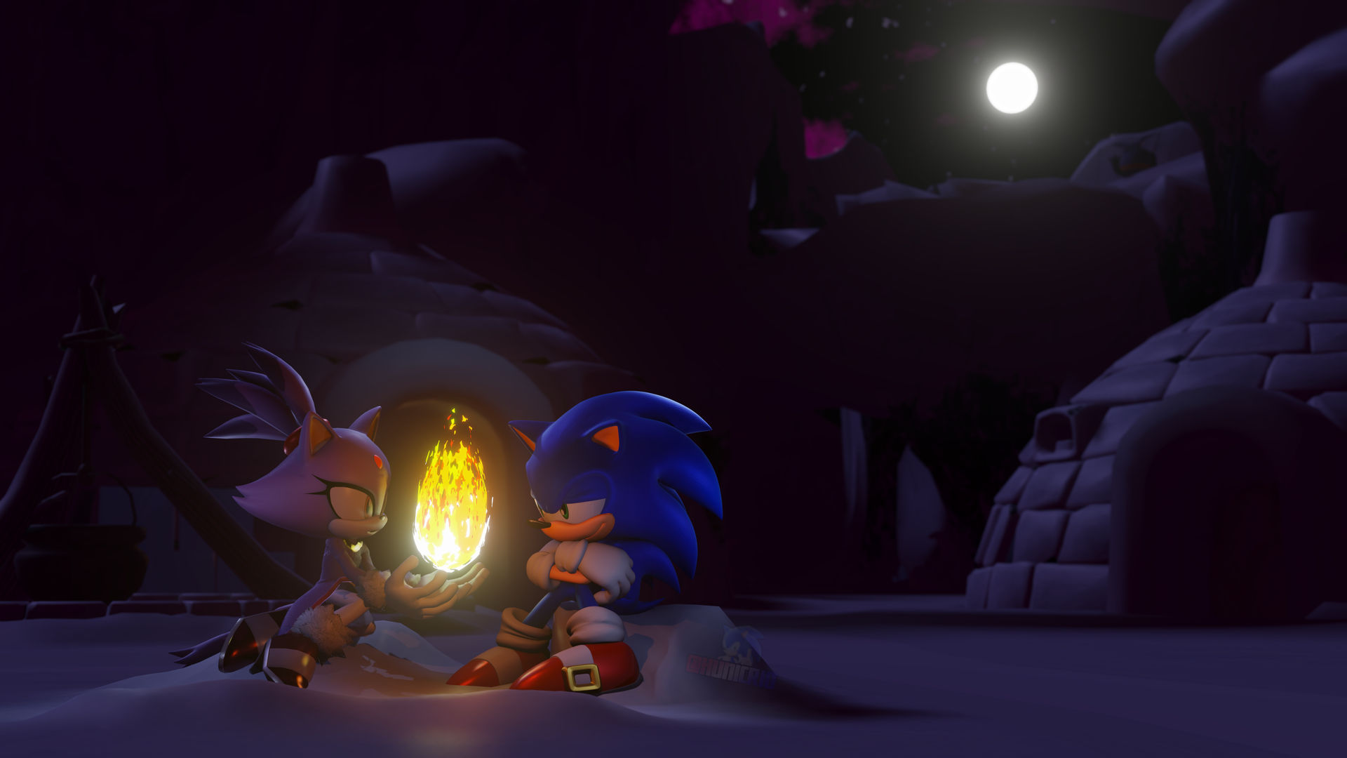 Sonaze Cold Night By Hunicrio On Deviantart