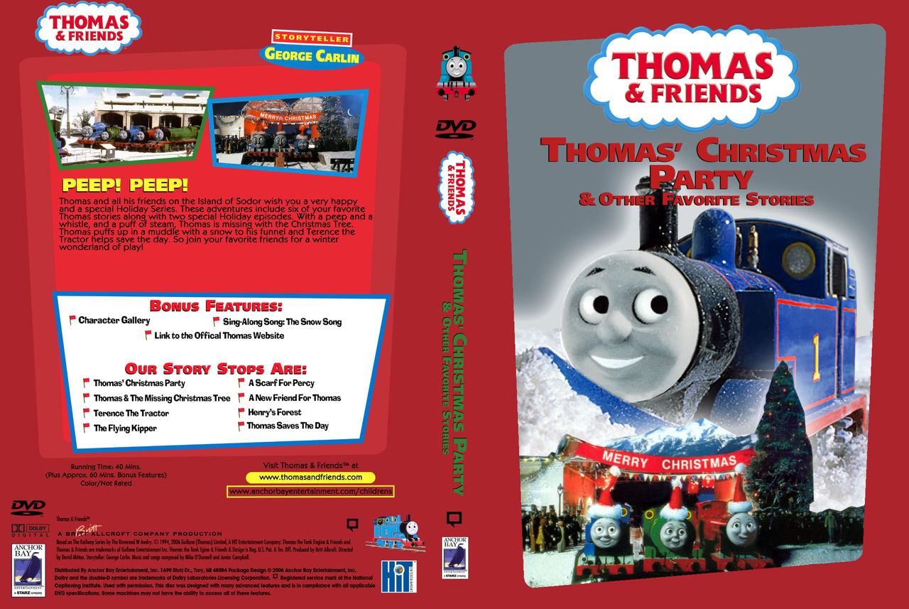 Thomas' Christmas Party 2007 DVD by MaksKochanowicz123 on DeviantArt Thomas' Christmas Party 2007 DVD by MaksKochanowicz123 on DeviantArt
