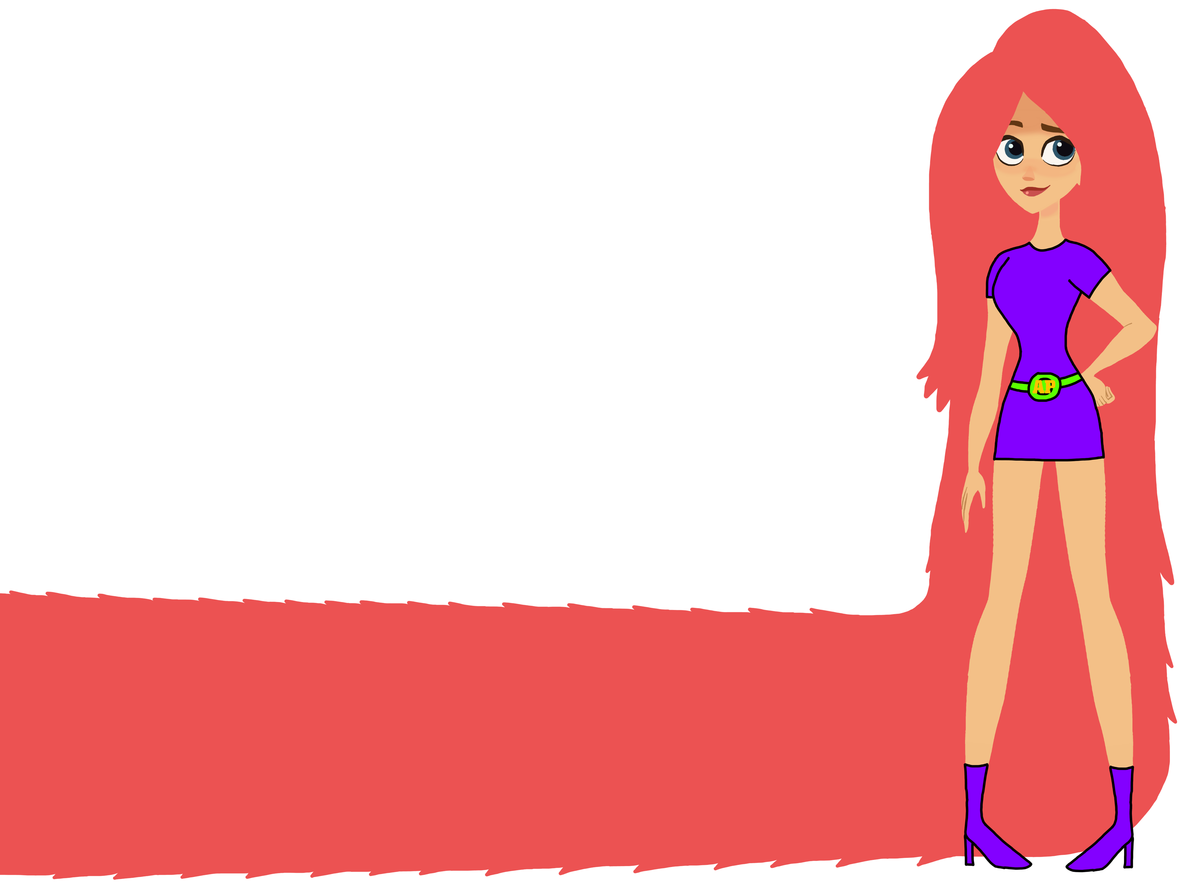 Amypunzel Grows Her Very Long Rapunzel Hair By Gabediva04 On Deviantart