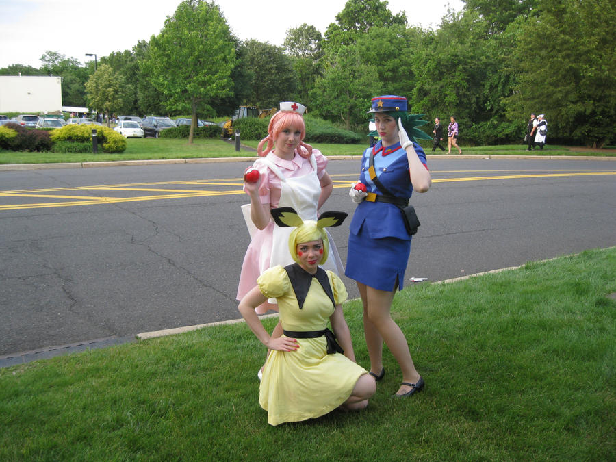 Nurse Joy Officer Jenny Pichu By Gotenks6 On Deviantart