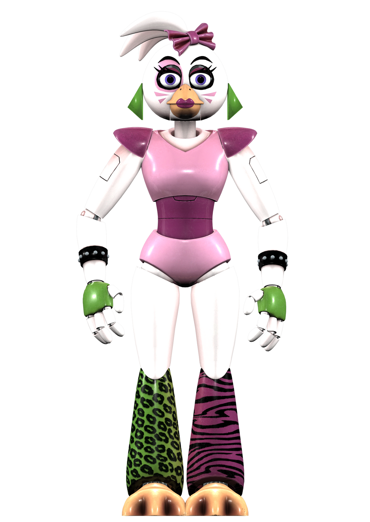 Glamrock Chica Full Body Resources By Blackroseswagz On Deviantart