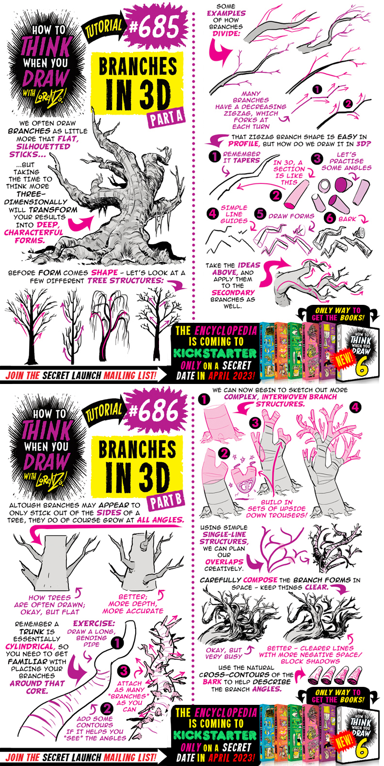 How To Think When You Draw Branches In 3d By Etheringtonbrothers On