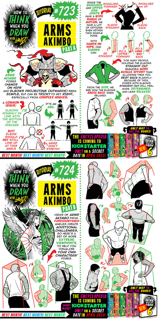 How To Think When You Draw Arms Akimbo Tutorial By Etheringtonbrothers On Deviantart