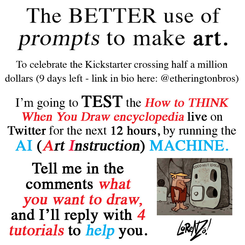 The AI (Art Instruction) MACHINE on TWITTER! by EtheringtonBrothers on ... The AI (Art Instruction) MACHINE on TWITTER! by EtheringtonBrothers on ...