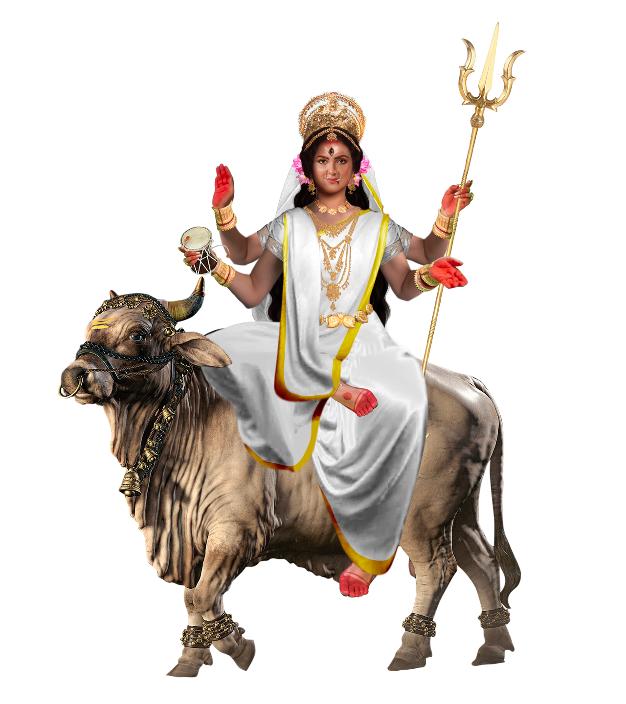 Mahagauri (Subha Rajput) by zackyram12 on DeviantArt Mahagauri (Subha Rajput) by zackyram12 on DeviantArt